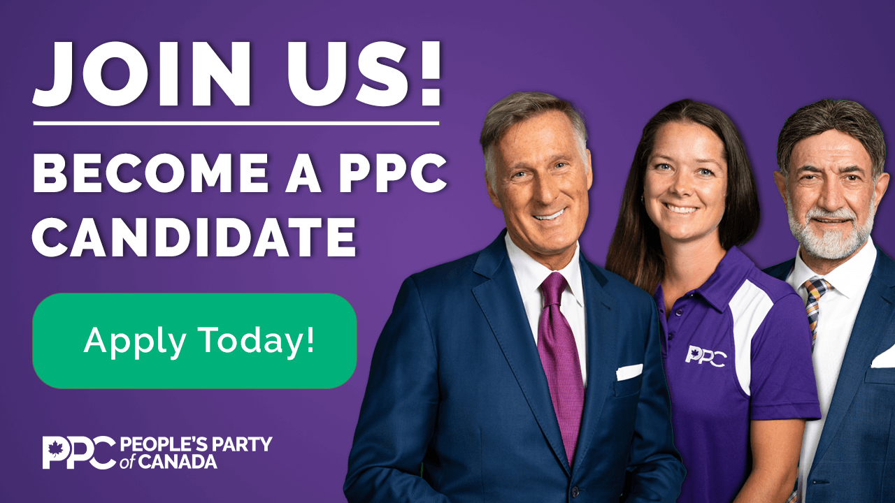 Become a Candidate - People's Party of Canada